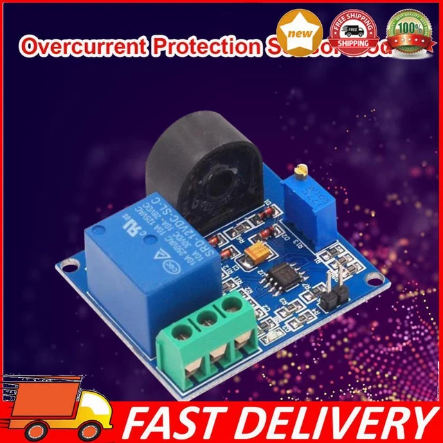 Current Detection Sensor Module 5a Overcurrent Protection Switch Sensor Relay De Eur 5 34