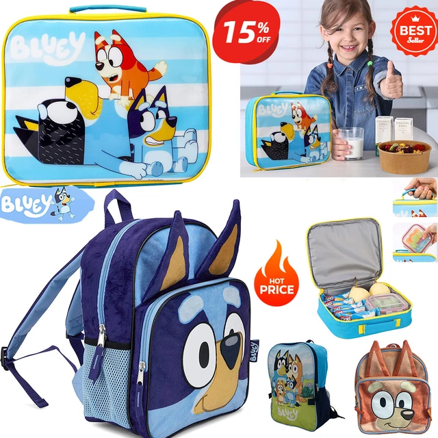 BLUEY BINGO KIDS Backpack Childrens Character Rucksack School Bag Kids ...