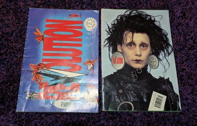 RARE BRITISH REVVOLUTION Mags Issues 2&3 Scissorhands Minogue Kruger ...