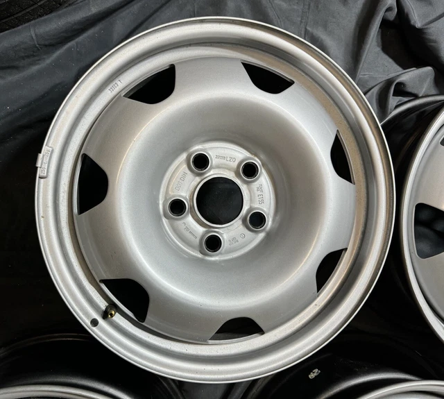 ORIGINAL VW T5 T6 steel rims 7 x 17 inches ET55 7H0601027B rims £215.49 ...
