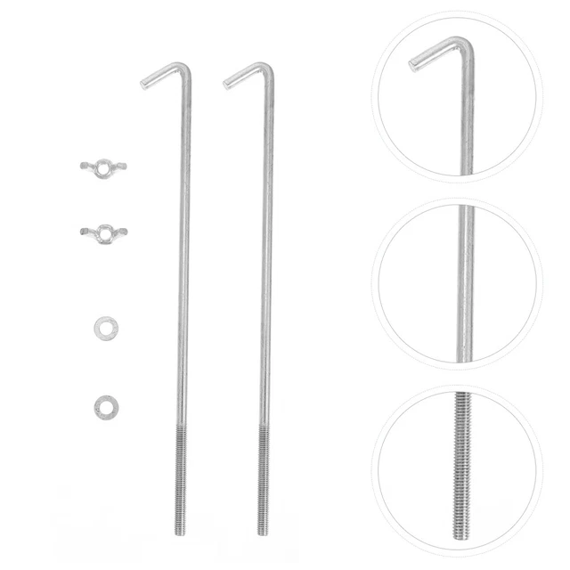 BATTERY BRACKET BOLTS Battery Bracket J Hook Bolts Battery Hold Down ...