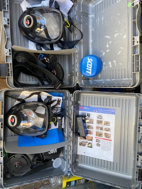 PHANTOM VISION FULL Face (RPE) Battery Powered Face Mask £250.00 ...