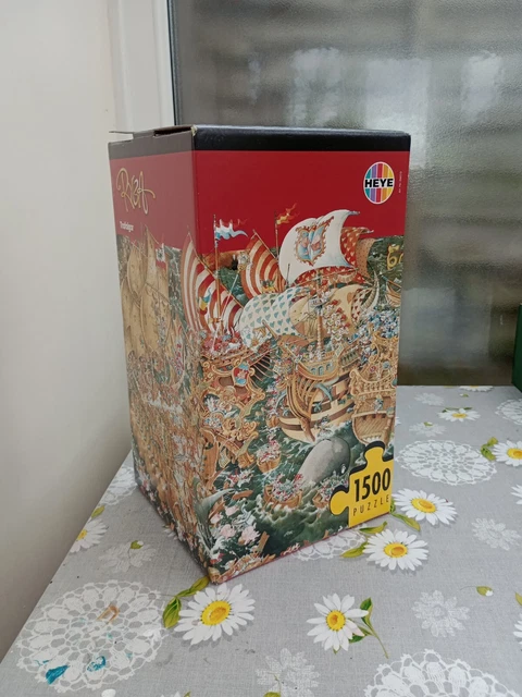 HEYE 1500 PIECE Trafalgar RYBA Art Puzzle with poster. No 26010 ...