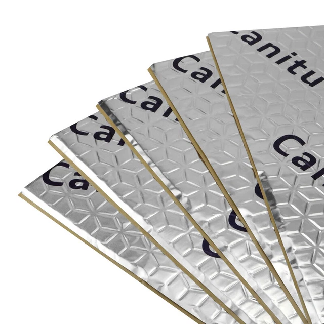 SOUND DEADENING 2MM Compact 30 Sheets Pack Car Van Damping Mat ...