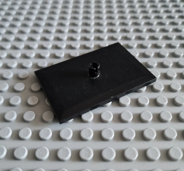 LEGO RAILROAD TRAIN Turntable Turntable 6x4 Bogie Plate Black 4025 P51 ...