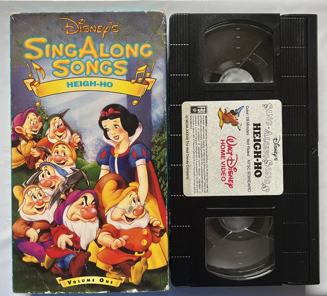 DISNEYS SING ALONG Songs - Snow White: Heigh-Ho (VHS, 1994) EUR 1,10 ...