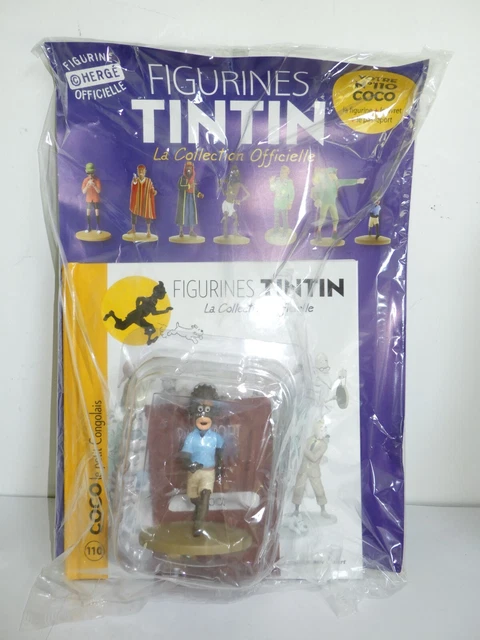 FIGURINE TINTIN COLLECTION officielle n° 110 Coco - NEUF EUR 129,99 ...