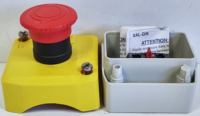 SQUARE D XAL-D/K....H7 Twist and Pull Emergency Stop Button in Plastic ...