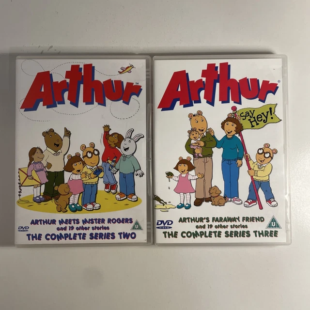 ARTHUR ANIMATED CHILDREN’S TV Series 2 3 DVD Region 0/All $90.00 ...