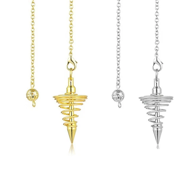 CIONDOLO PENDOLO RABDOMANDATURA Reiki Rame Amuleto Piramide Pendolo Reiki Guarigione EUR 6,27 ...