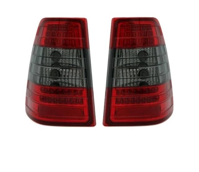 MERCEDES W124 T E Class Estate 1985-1996 Red Vt478 Set Rear Lights Tail ...