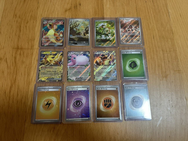 POKÉMON 151 CHARIZARD Omanyte Caterpie Tangela Wigglytuff Holo Energy ...