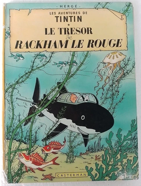 ALBUM TINTIN LE Trésor de Rackham Le Rouge EUR 1,00 - PicClick FR