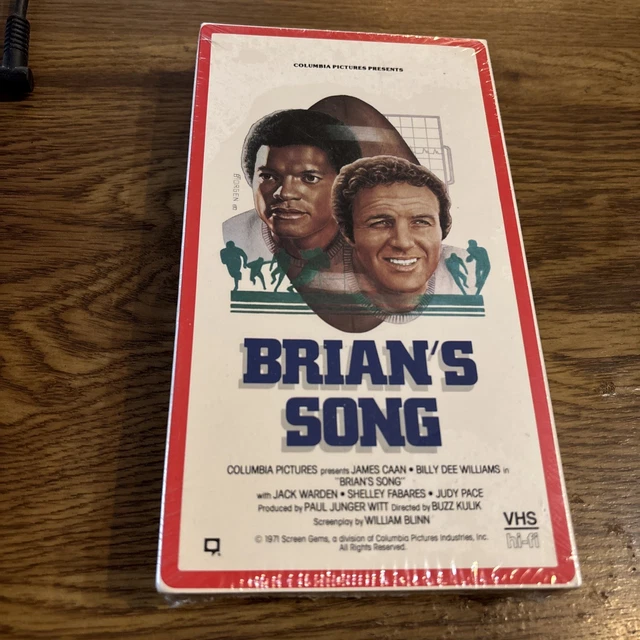 BRIAN'S SONG VHS James Caan, Billy Dee Williams 1971 Drama NEW SEALED £ ...