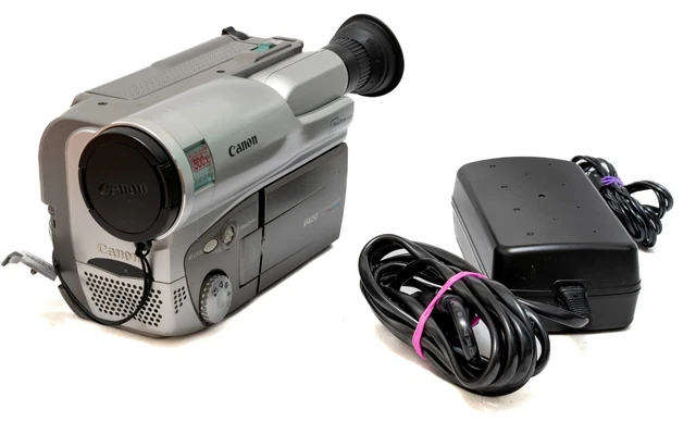 CAMESCOPE CANON V400E PAL 8mm Video8 22X 500X Video Camera EUR 119,00 ...