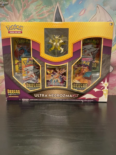 FIGURINE DRAGON MAJESTY Ultra Necrozma GX Collection Boîte Pokémon 2018 ...