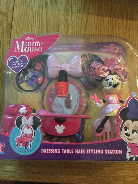 DISNEY MINNIE MOUSE Dressing Table Hair Styling Station £9.00 - PicClick UK DISNEY MINNIE MOUSE Dressing Table Hair Styling Station £9.00 - PicClick UK