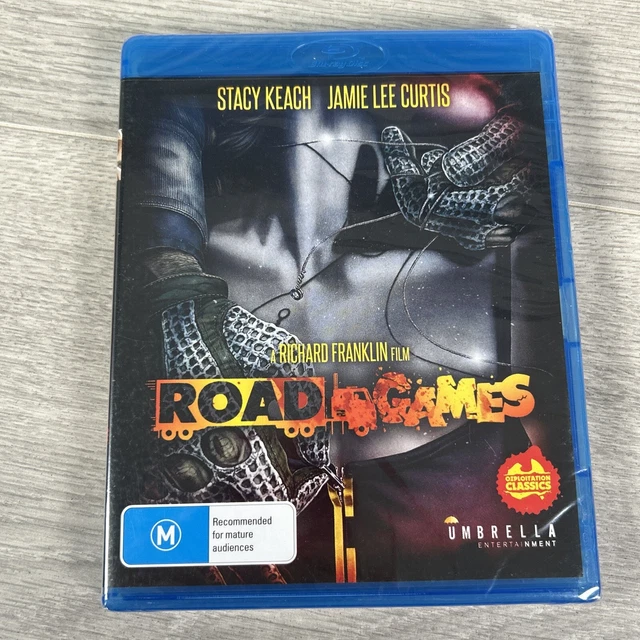 ROAD GAMES BLU-RAY Ozploitation Classics Jamie Lee Curtis Richard ...