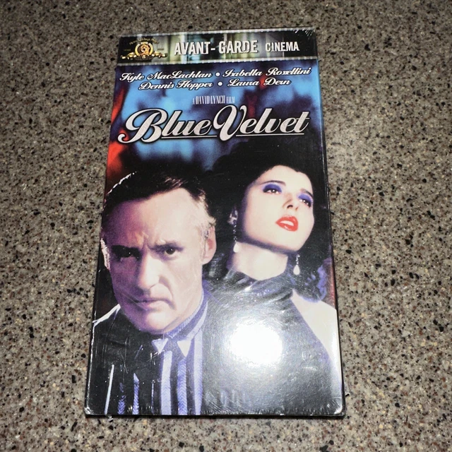 BLUE VELVET VHS rare OOP David Lynch 1986 Isabella Rossellini Laura ...