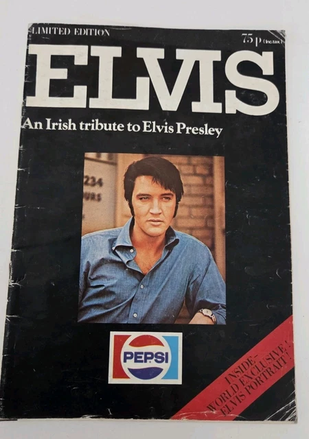 ELVIS PRESLEY MAGAZINE - ELVIS - An Irish Tribute To Elvis Presley £1. ...