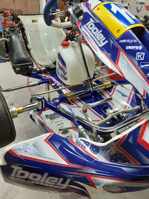 ROTAX SENIOR MAX, Cream engine, 2022/3 OTK chassis, complete kart for ...