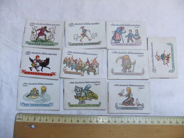 WHW , ALTE Deutsche Volksmärchen , Nr. 1 - 10 vollständig ...