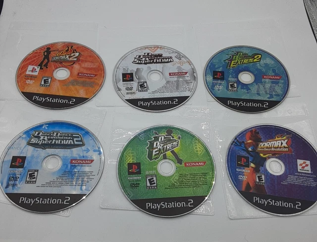 DANCE DANCE REVOLUTION GAME Lot DDR DDRMAX 1 2 Extreme Supernova ...