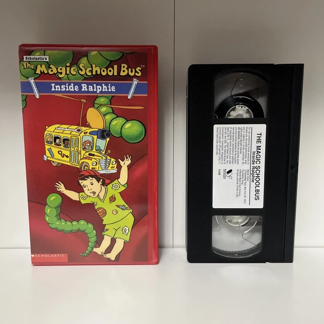 THE MAGIC SCHOOL Bus Inside Ralphie VHS Good Condition VHS Scholastic ...