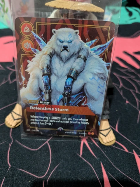 RIFTBOUND TCG - Origins - Volibear - Relentless Storm #249 Release ...