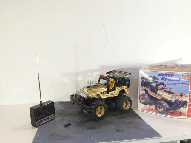 NIKKO TRONICO RC Joker Spezial Allrad Jeep mit Winde; Remote Car & OVP ...