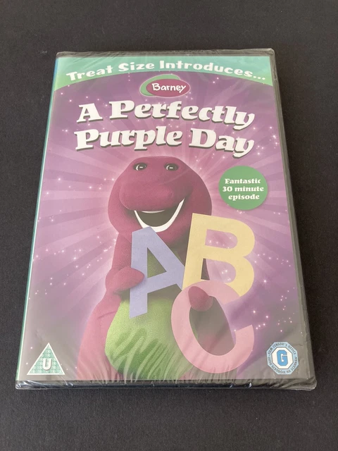 BARNEY & FRIENDS: A Perfectly Purple Day - Brand New & Sealed Free P&P ...