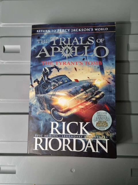 The Trials Of Apollo The Tyrants Tomb Book 4 Rick Riordon