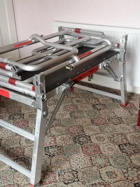 DELTA DECK PODIUM Step Low Level Work Platform (stood on twice) £185.00 ...