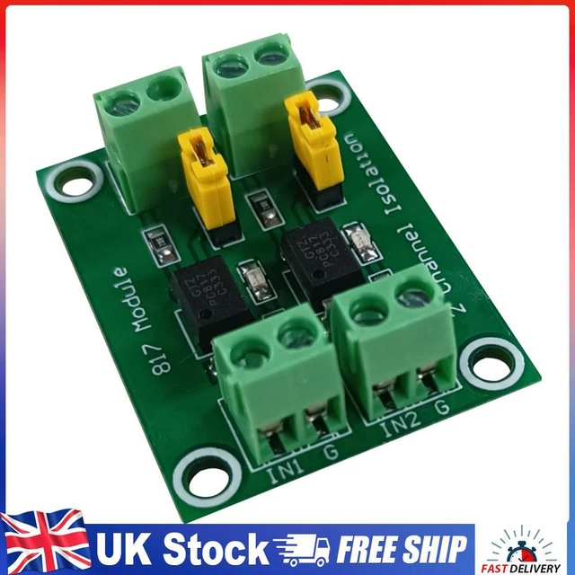 PC817 OPTOCOUPLER ISOLATION Board Useful 2/4/8 Channel Reusable for New ...