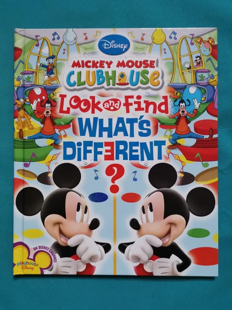 DISNEY MICKEY MOUSE Clubhouse - Look & Find. Whats Different? Childrens ...