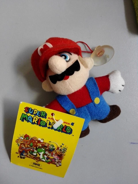 SUPER MARIO WORLD Plush Super Mario Bros Nnintendo Vintage Sun Arrow £ ...