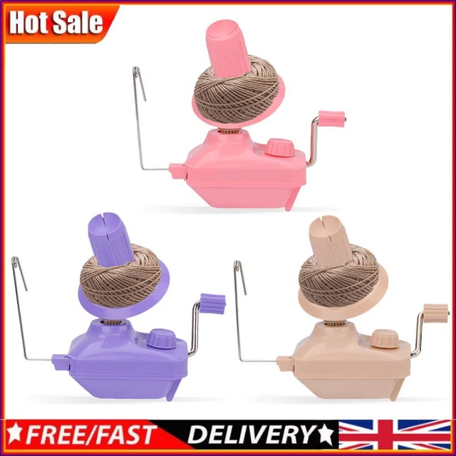 YARN/FIBER/WOOL/STRING BALL WINDER Hand Operated Winding Machine for ...