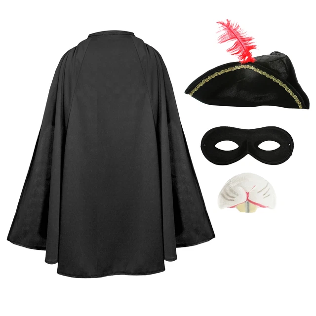 HIGHWAY RAT CHILDS Costume Hat Bandit Mask Nose Book Week Book Week ...