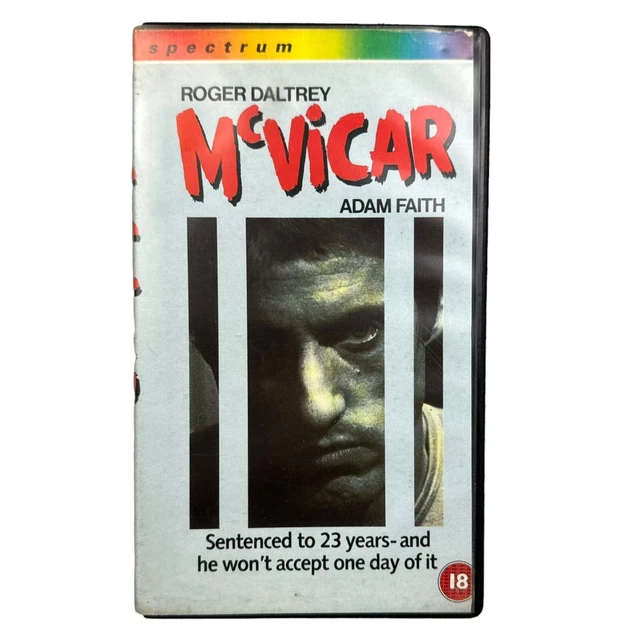 MCVICAR VIDEO VHS Spectrum Movies Crime Video VHS Cert 18 1980 £19.99 ...