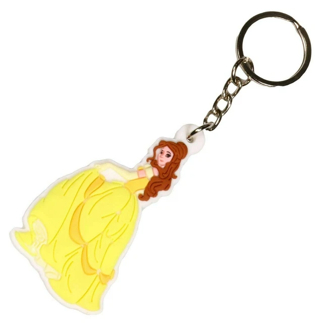 DISNEY PRINCESS BEAUTY and the Beast BELLE - Keyring Keychain Party Bag ...