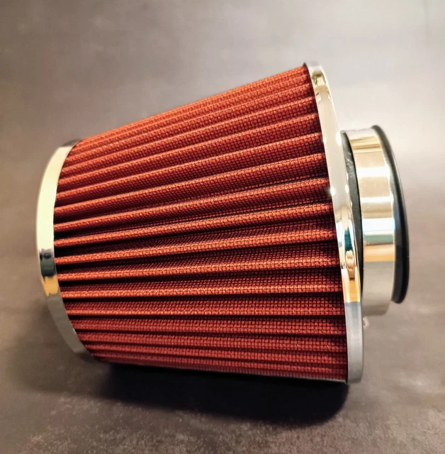 FILTRO DE AIRE Cónico Universal Alto Flujo Para Coche Filtro Hasta +3CV EUR 19,99 - PicClick ES