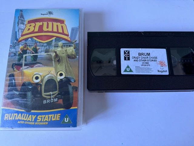 BRUM VHS VIDEO - Crazy Chair Chase And Other Stories £6.49 - PicClick UK