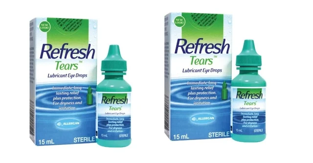 2 X REFRESH Tears Lubricant Eye Drops (10ml Each) Dry Eye Relief £13.08 ...
