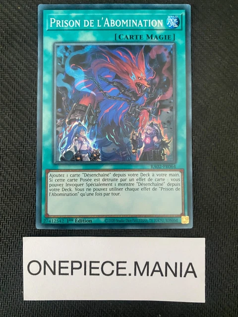 CARTE YU-GI-OH! PRISON de l'Abomination RA02-FR064 1st EUR 1,00 - PicClick FR
