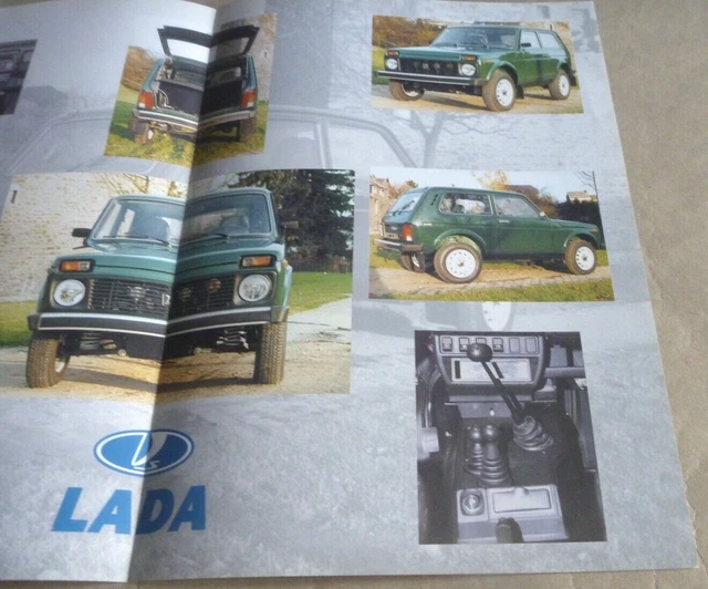 LADA NIVA 4X4 Catalogue Brochure Folder Prospekt Dépliant Pub Document ...