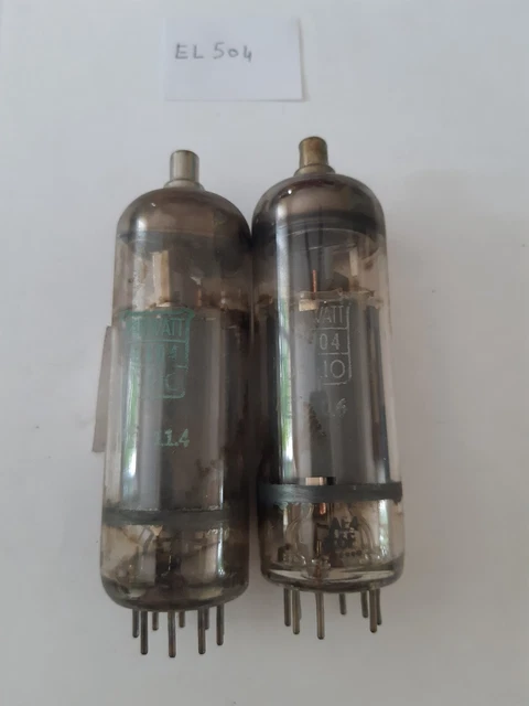 1 TUBES, LAMPE TSF EL504 MINIWATT vintage tube ampli EUR 6,99 - PicClick FR