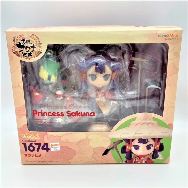 FIGURA DE ACCIÓN Sakuna of Rice and Ruin Princess Sakuna 3,9" Nendoroid ...