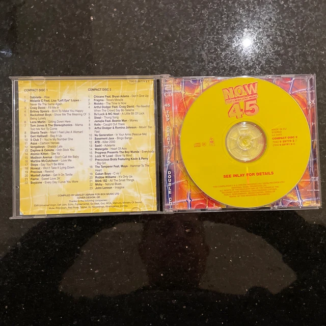 NOW THAT'S WHAT I Call Music! 45 by Various Artists (CD, 2000) £1.99 ...