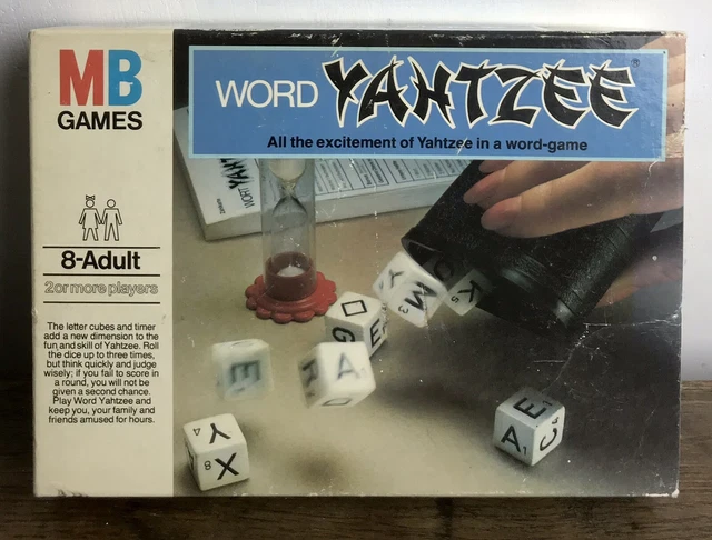 VINTAGE 70S YAHTZEE Word Game Mb Games Complete 1979 £7.00 - PicClick UK