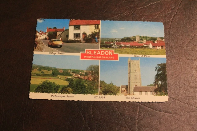 BLEADON, WESTON-SUPER-MARE, MULTI-VIEW, Bamforth £2.79 - PicClick UK